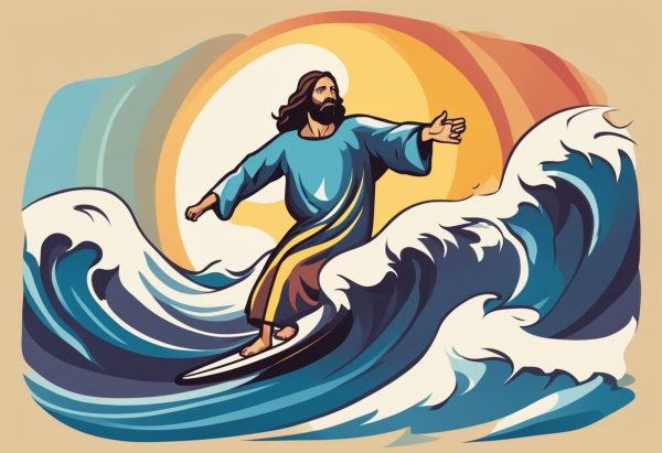 How would Jesus surf?